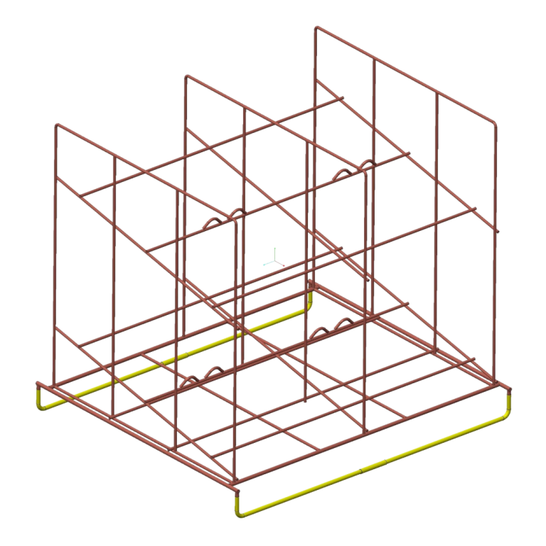 Box Washer Rack for 6" ePAK Cassette Boxes - SITEK Process Solutions