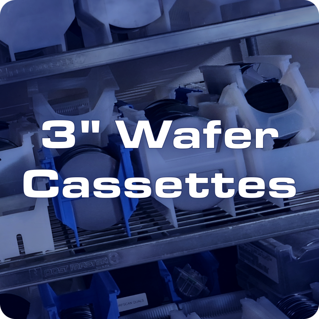 3" Wafer Cassettes / Carriers / Boats - SITEK Process Solutions